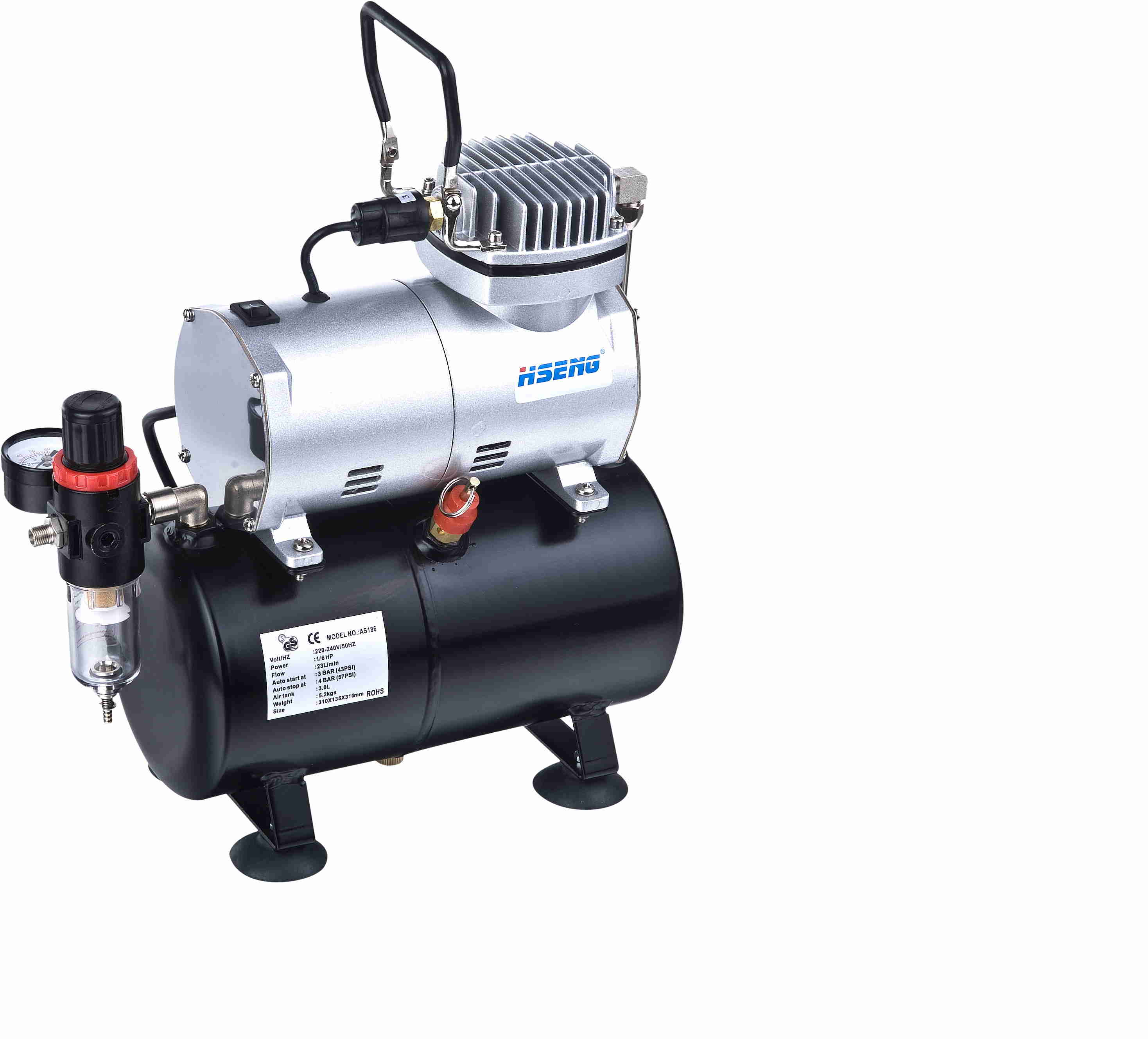 Akari - Buy Mini Oil-Less Air-Compressor AS-186 Specially For Painting ...