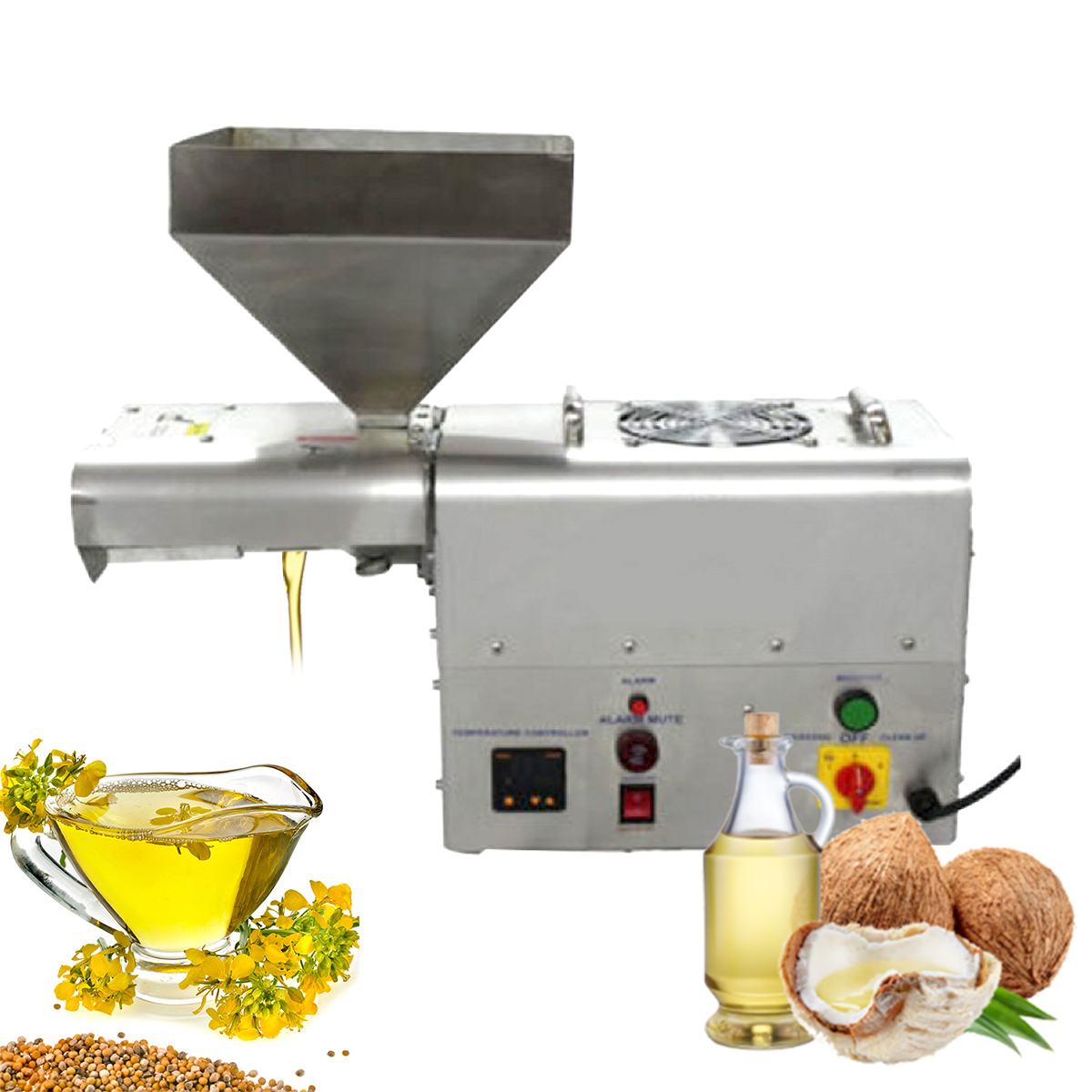 Made in India - Commercial Mini Multi Oil Seeds Press Machine 1400W, 8 ...