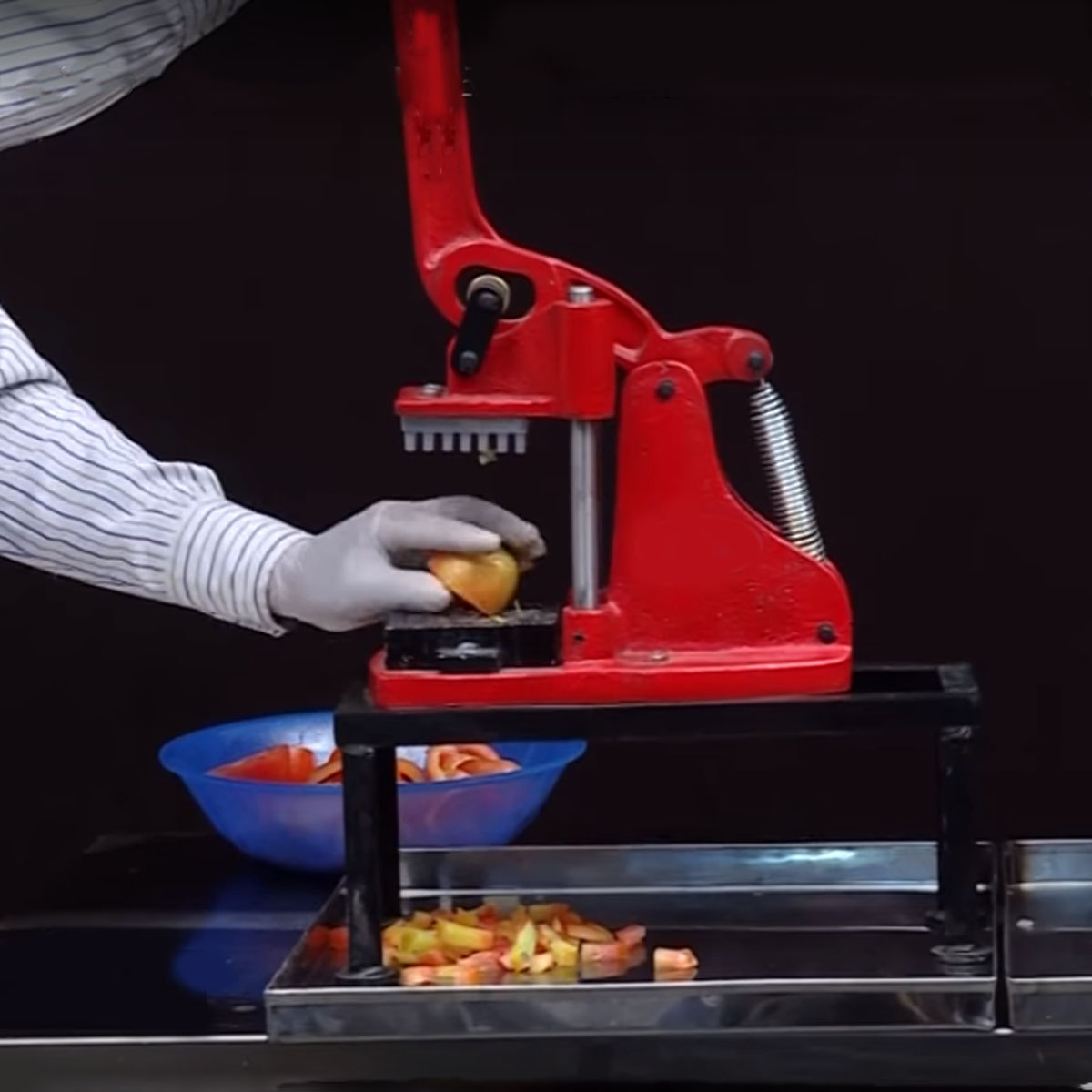 Made in India - Classic Hand Operated Finger Chips Machine