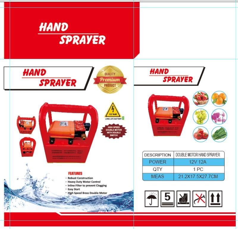 Imported - Mini electric pressure sprayer 12V 12AH with Double Motor