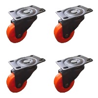 Heavy Duty 46 mm Single Puff Castor Wheel Without Brake, Load Capacity ...