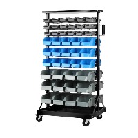 8 Kg./Shelf Load Capacity BIN Handling Trolley