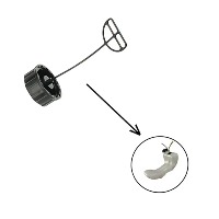 Fuel Tank Cap for 2 Stroke Brush Cutter Engine