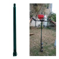 Made in India - Heavy Duty 70cm Earth Auger Bit Extension Length