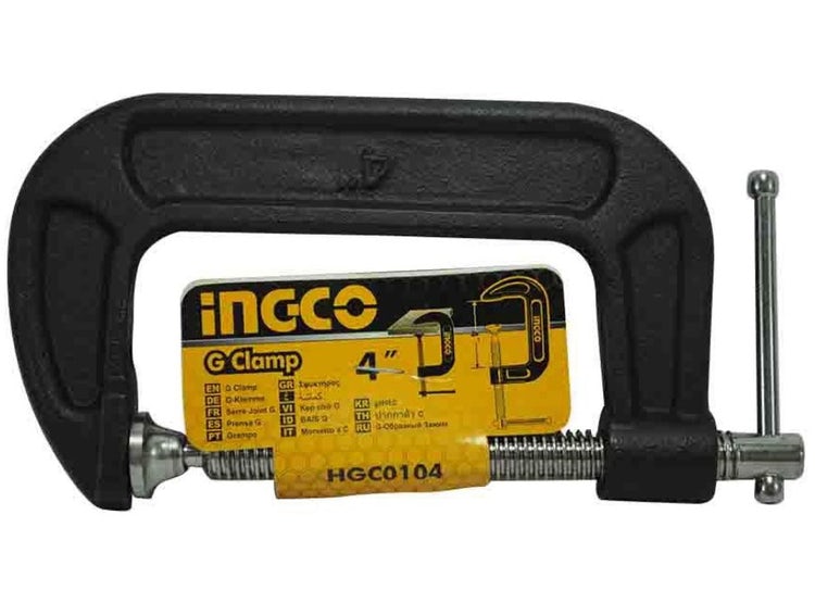 Buy Now : INGCO 4inch, 5 inch, 6 inch Professional G-Clamp