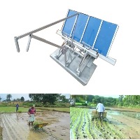 Made in India 4 Rows Manual Rice/Paddy Transplanter