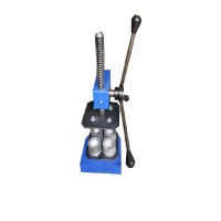 Made in India - Manual 4-Cow Dung Diya Making Machine with 4 Set of Mold