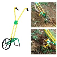 Made in India - Buy Manual Wheel Hoe with 8 Inches Weeder Attachment Online